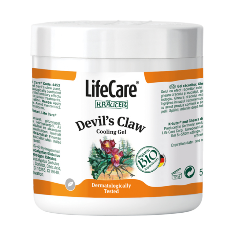 Gel antiinflamator Gheara dracului® cu plante BIO Kräuter®, 250 ml ...